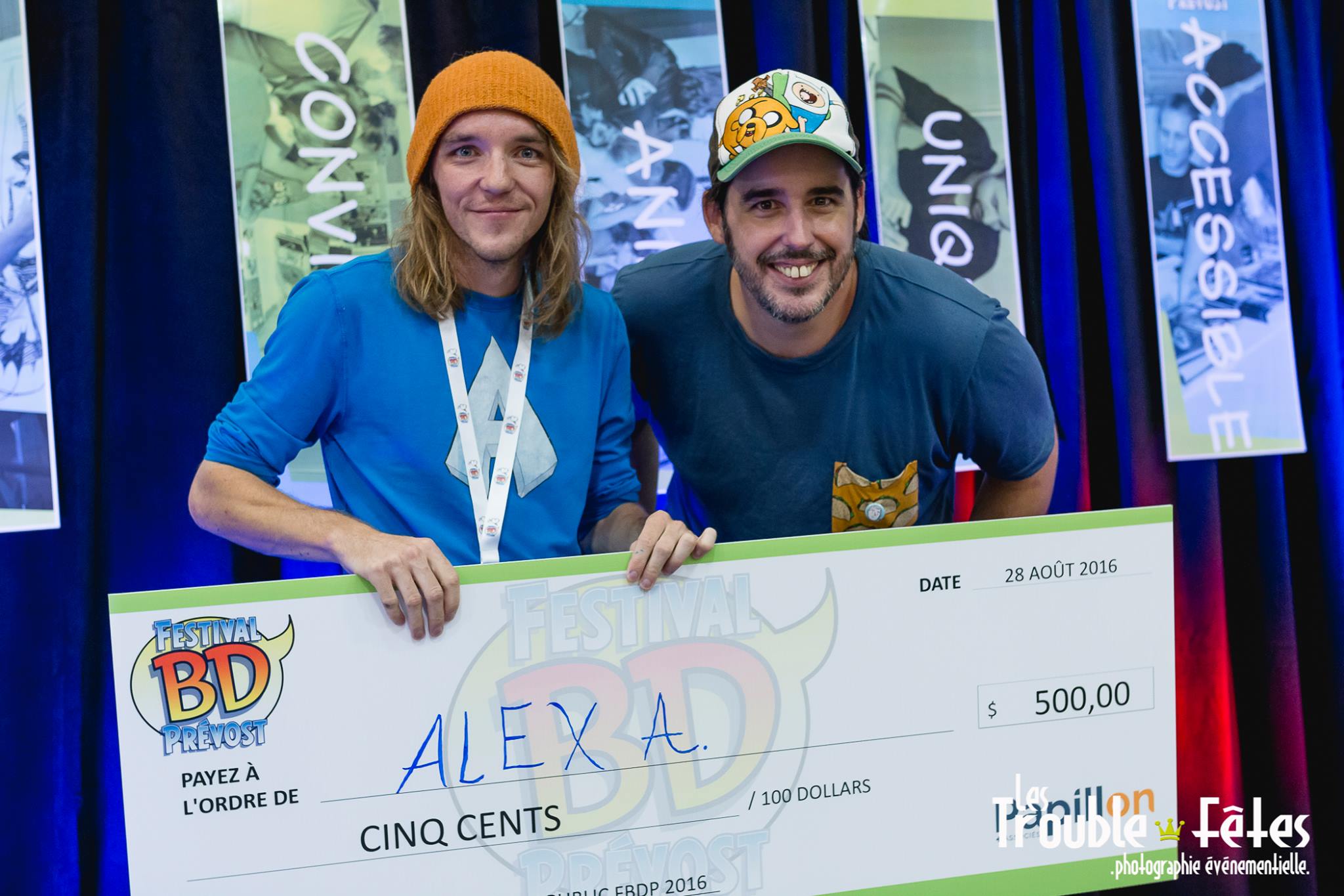 Coup de coeur du public - Festival de la BD de Prévost | Alex A.