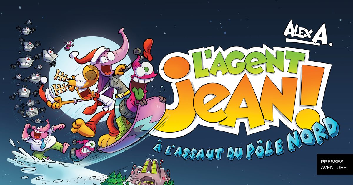 L'Agent Jean dans une BD Interactive sur tablette!